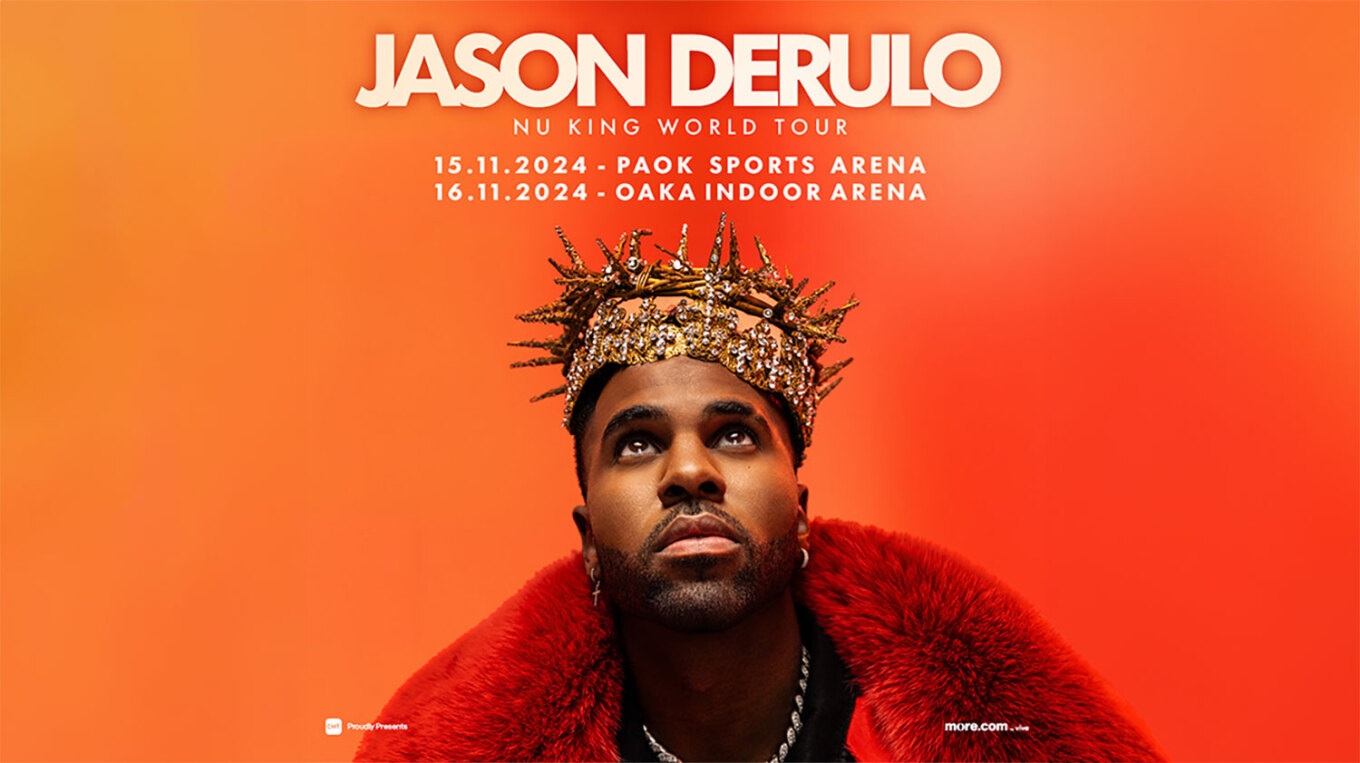 Ο Jason Derulo έρχεται στην Ελλάδα - Radio DeeJay 95.7